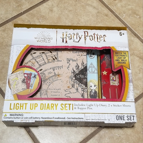 Office | Harry Potter Wizard Light Up Diary Journal Activity Set W ...